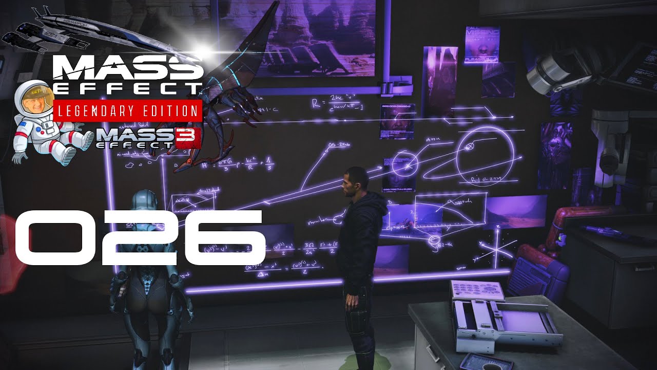 Mass Effect 3 Legendary 026 - Shepard Holmes und Dr Edi - YouTube