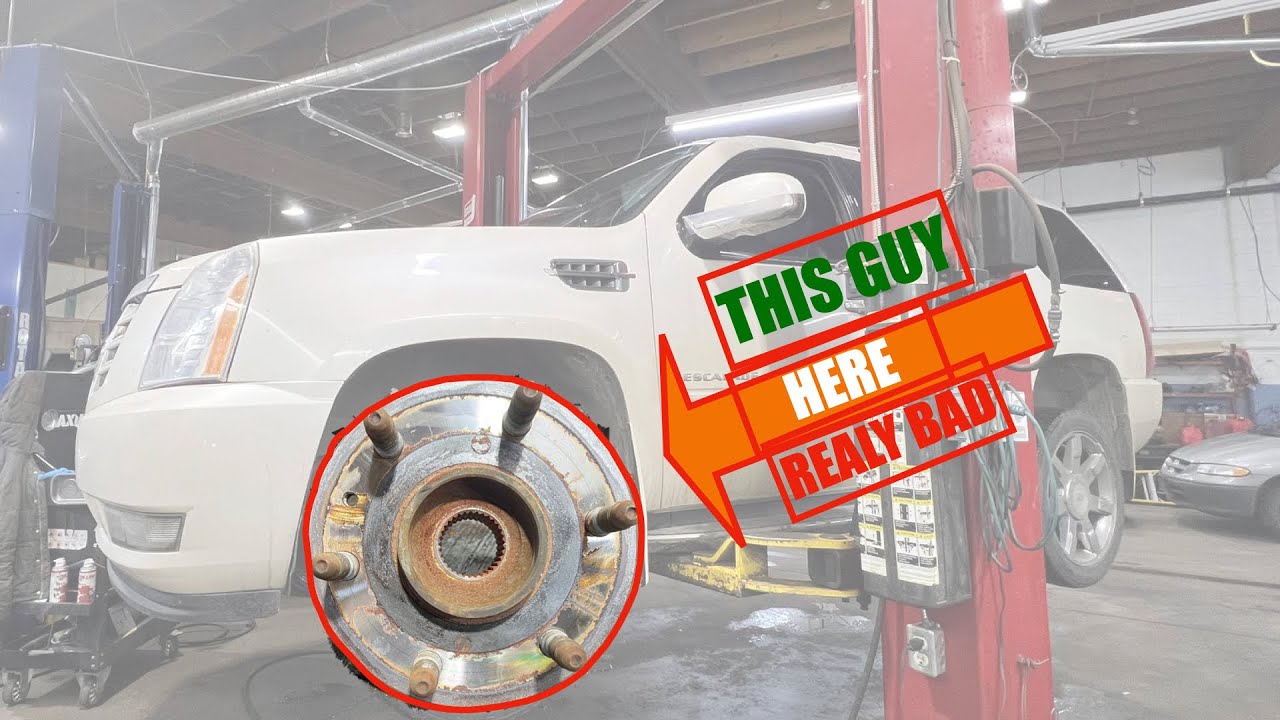 Cadillac Escalade Front Wheel Bearing ASSEMBLY Replacement - YouTube