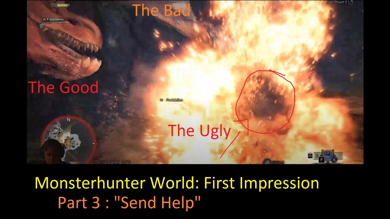 Monster Hunter World - Part 3 - "Send help" - YouTube