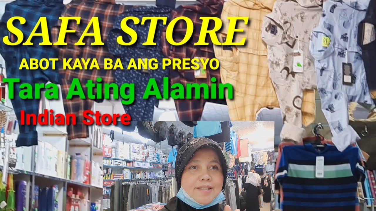 SAFA STORE || PAMILIHAN NG OFW SA KSA - YouTube