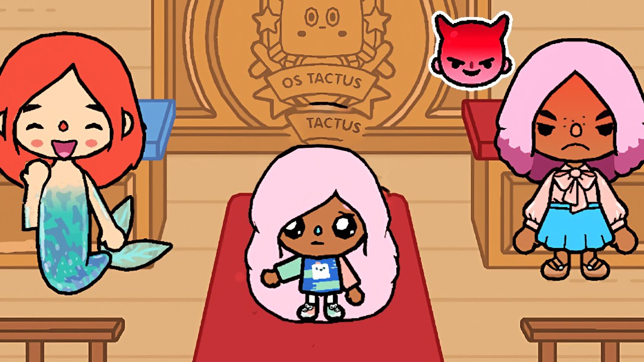 Mermaid Stepsister vs Mean Sister😱😰 (part 1) | toca life world - YouTube