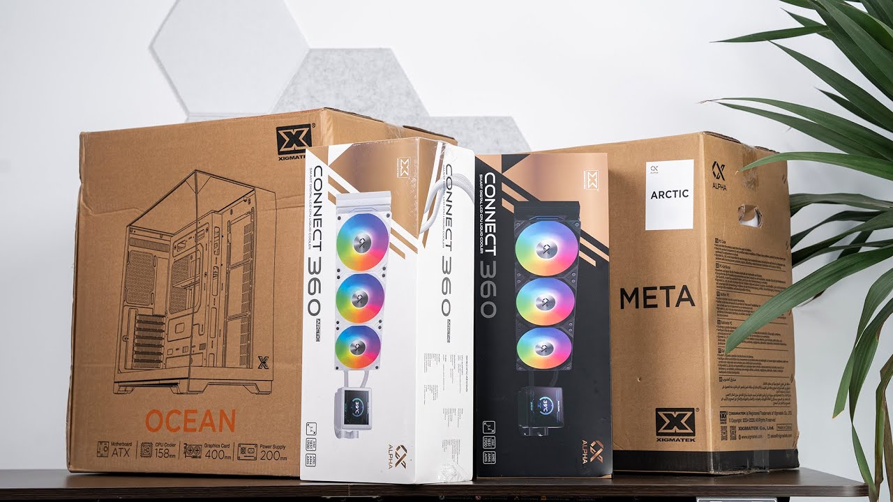 Deal vỏ tản cực ngon rẻ cho anh em! Xigmatek Connect 360 - Xigmatek ...