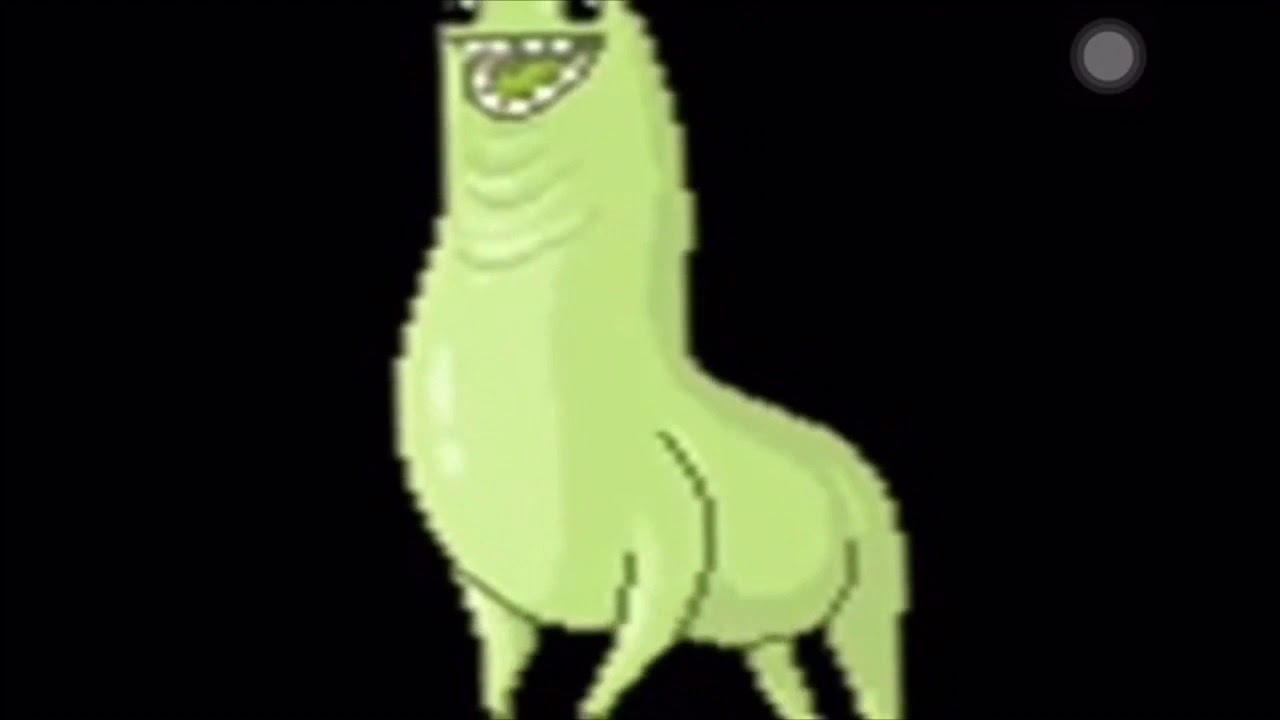 Mega Green llama meme EARRAPE - YouTube
