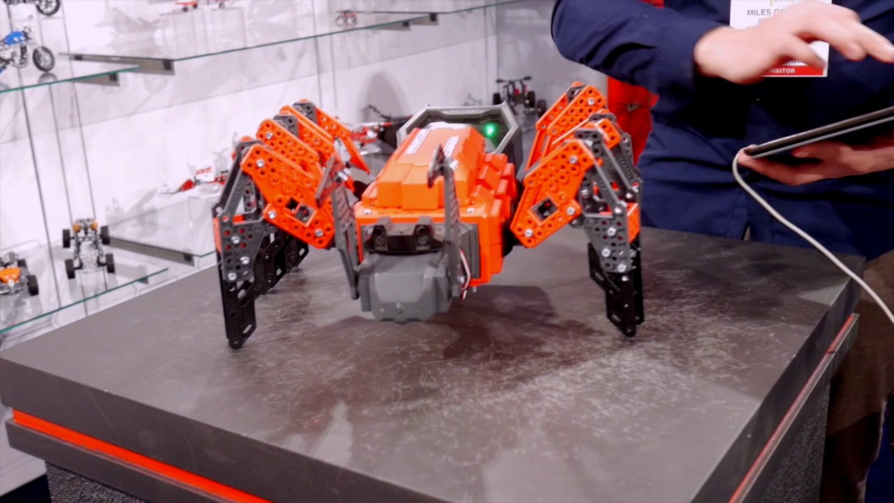 MECCASPIDER by MECCANO - EXCLUSIVE First look - YouTube