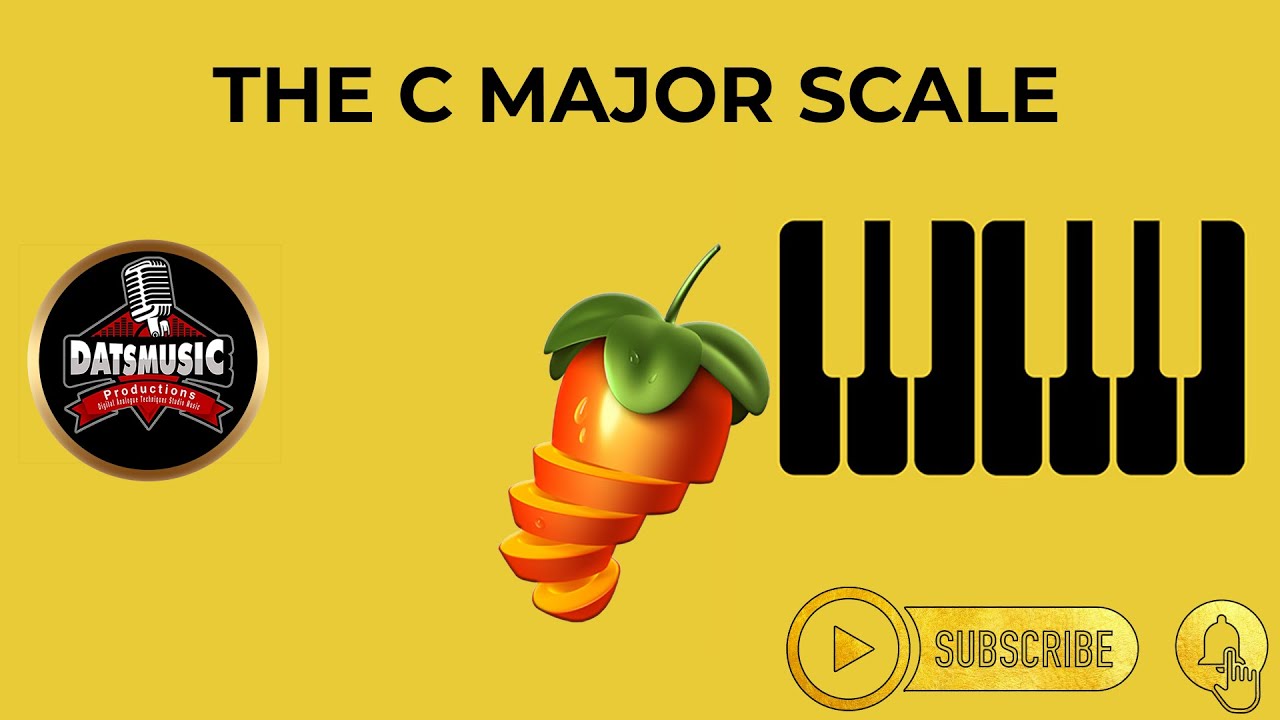 #FLStudio20 #Tutorial The C Major Scale & Chords - YouTube