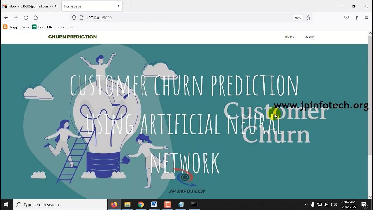 Customer Churn Prediction using Machine Learning | Python Final Year ...