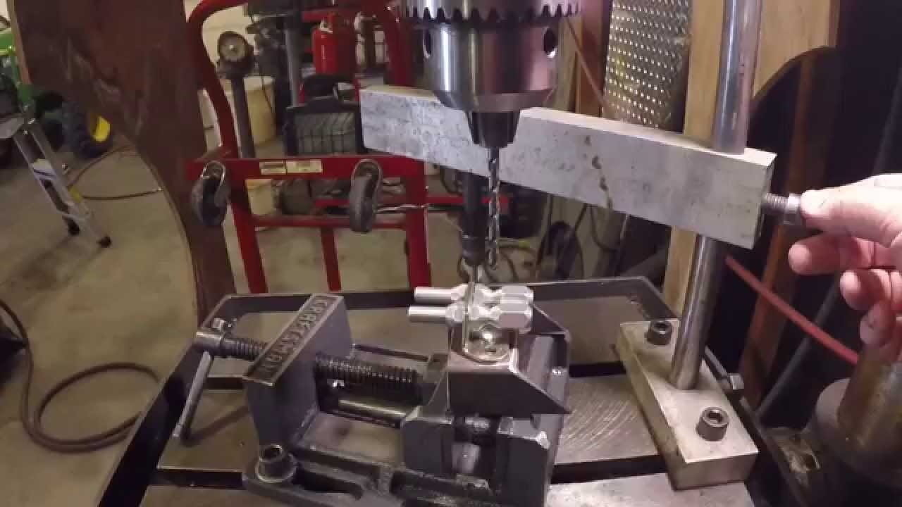 Basic easy to build tapping fixture - YouTube