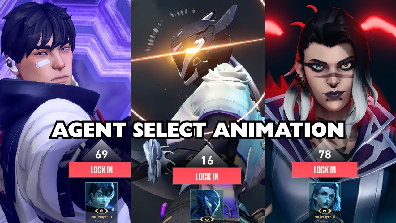 VALORANT - Every Agent SELECT ANIMATION - YouTube