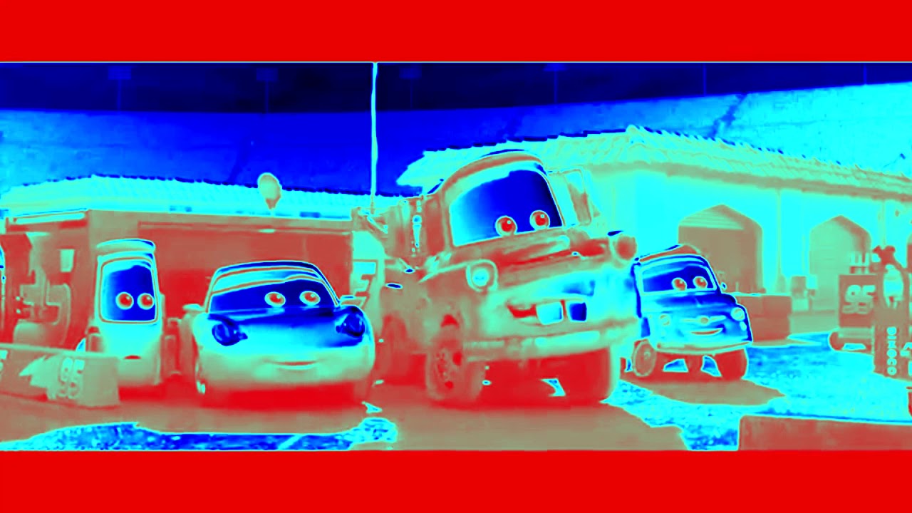 CARS 3 CRASH SCENE IN ROBOT - YouTube