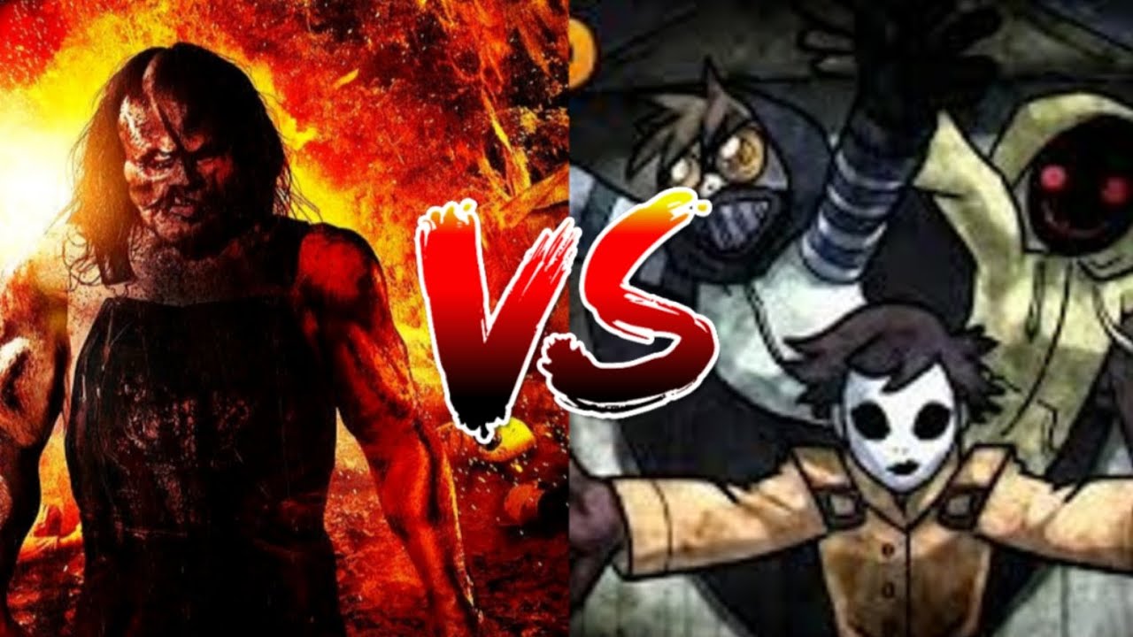 tim masky, ticci Toby, hoody vs victor Crowley (animation AT2) - YouTube