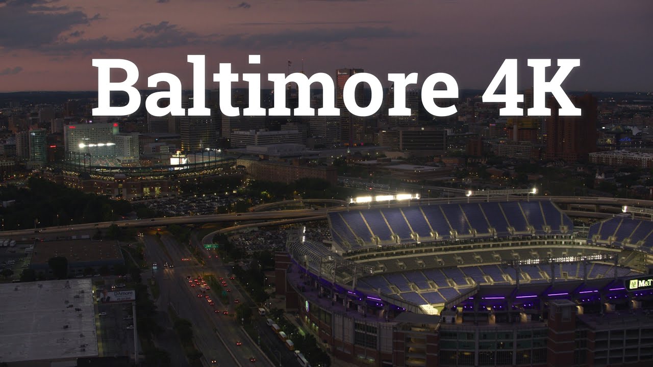 Baltimore, Maryland - USA | 4K Drone Footage - YouTube