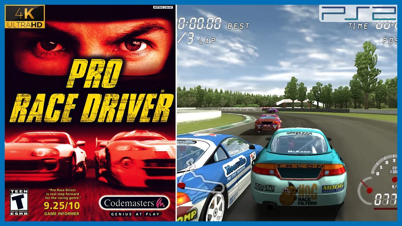 PS2 First Look [116] | Pro Race Driver (US) (2002) | 4K60ᶠᵖˢ - YouTube
