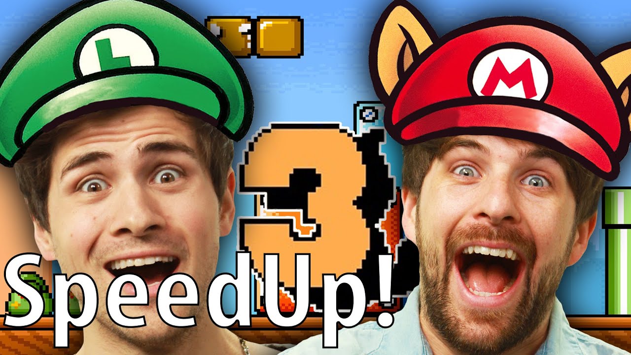 SMOSH: WE'RE IN SUPER MARIO BROS 3! (SpeedUp!) - YouTube