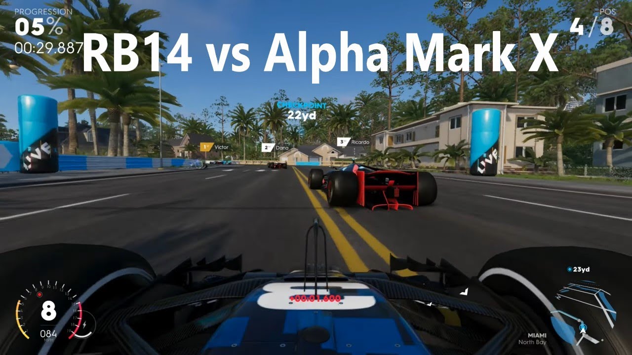 Red Bull RB14 Disruption Edition Vs Proto Alpha Mark X | The Crew 2 ...