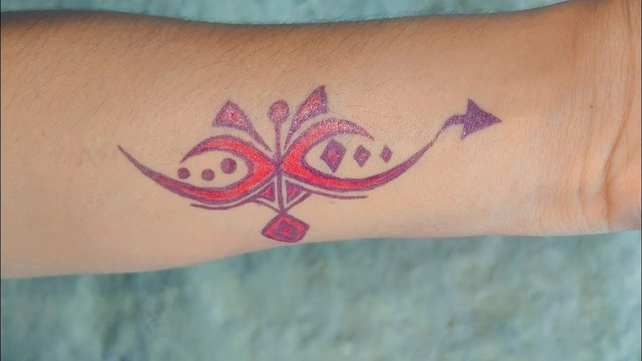 very simple tattoo design with pen ! very simple tattoo designs ...