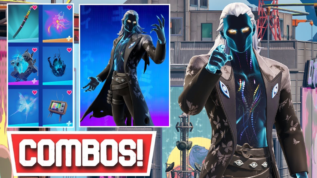 *NEW STYLE* BEST FLUTTERDARK DEADEYE SKIN COMBOS! | Fortnite - YouTube