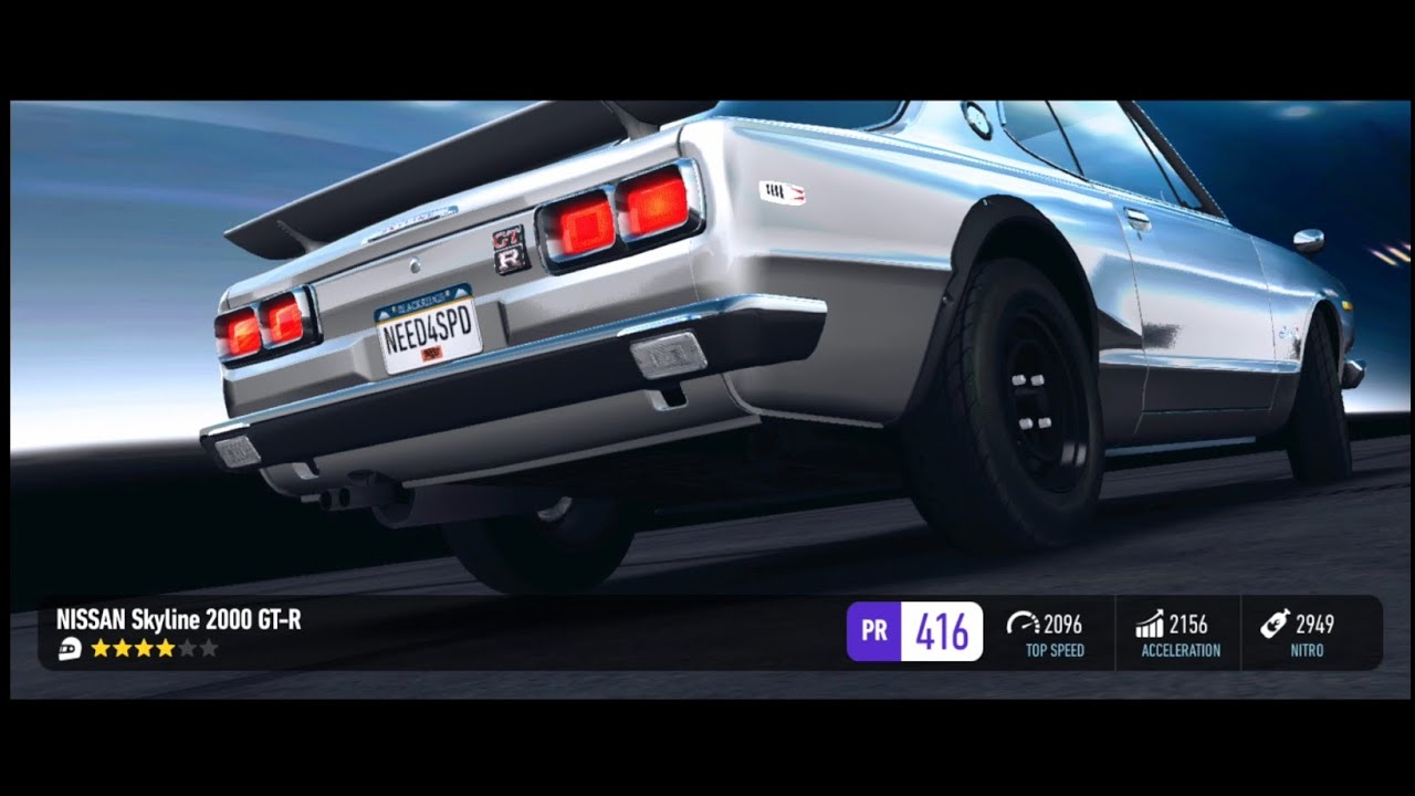 Nissan Skyline 2000 GT-R | Day 7 challenge | NFS No Limits Proving ...