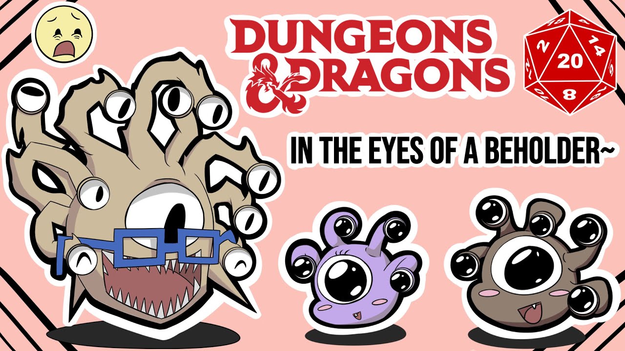 Beholders Can Be Cute!... Right? - DnD 5e Animation - YouTube