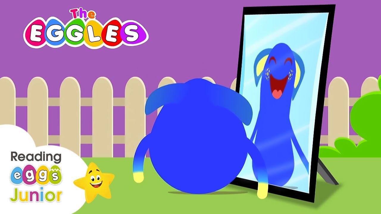 The Eggles – Funny Mirrors 🪞 Kids Video 😆 Toddler Learning - YouTube