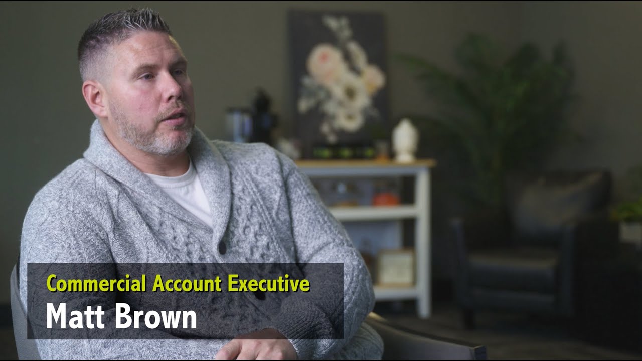 Ontario Business Insurance Account Executive Matt Brown Interview - YouTube