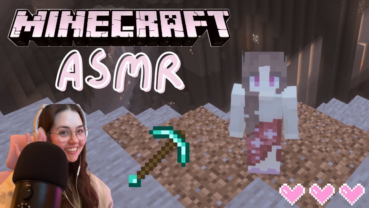ASMR | play minecraft with me! (soft-spoken minecraft asmr ♡) - YouTube