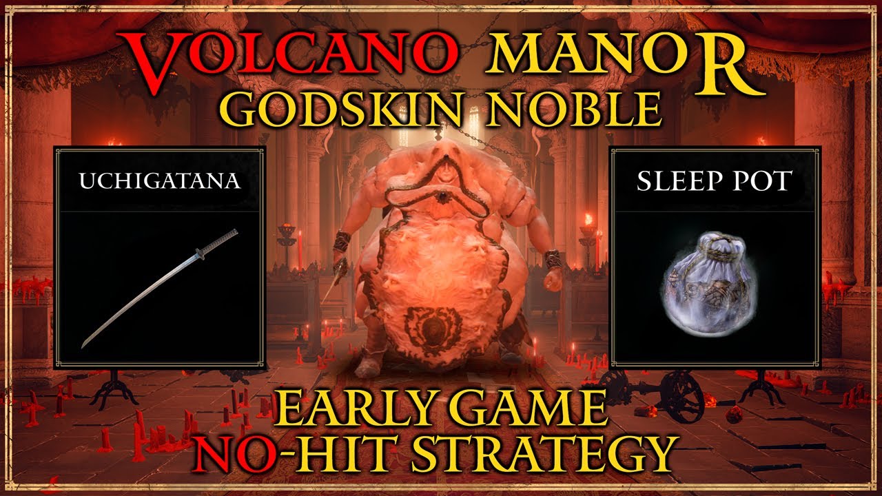Elden Ring Insider: Volcano Manor Godskin Noble Early Game Strategy ...