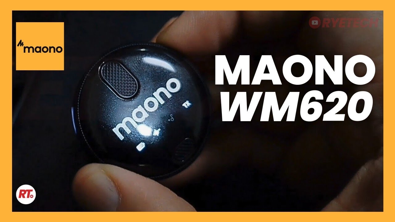 MAONO WM620 WIRELESS MICROPHONE TEST - YouTube