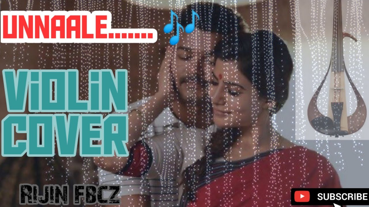 En Jeevan song from theri movie violin cover Rijin fbcz - YouTube