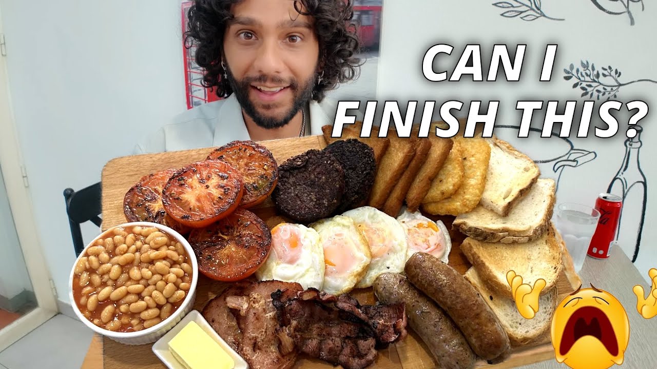 This Full English Breakfast Challenge Nearly Ended Me - YouTube