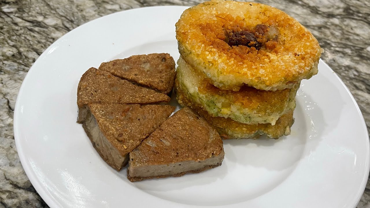 Fried Chung Cake has a wonderful and attractive flavor. - YouTube