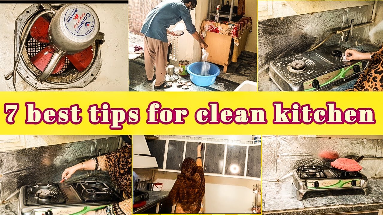 7 best tips for neat and clean kitchen|How to keep kitchen clean|blush ...