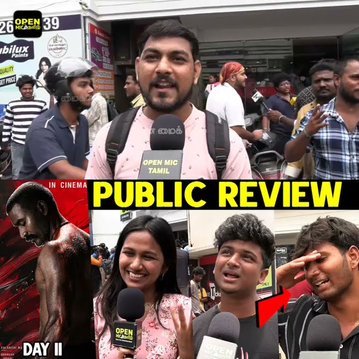 🤔🤔 Raayan Day 2️⃣ Public Review | Raayan Movie Review | D50 Movie ...