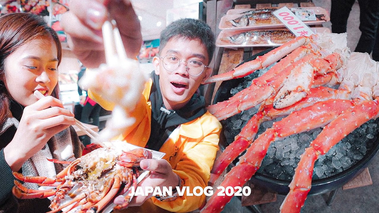 Pertama Kali Makan Kepiting Alaska | Japan Vlog 2020 - YouTube