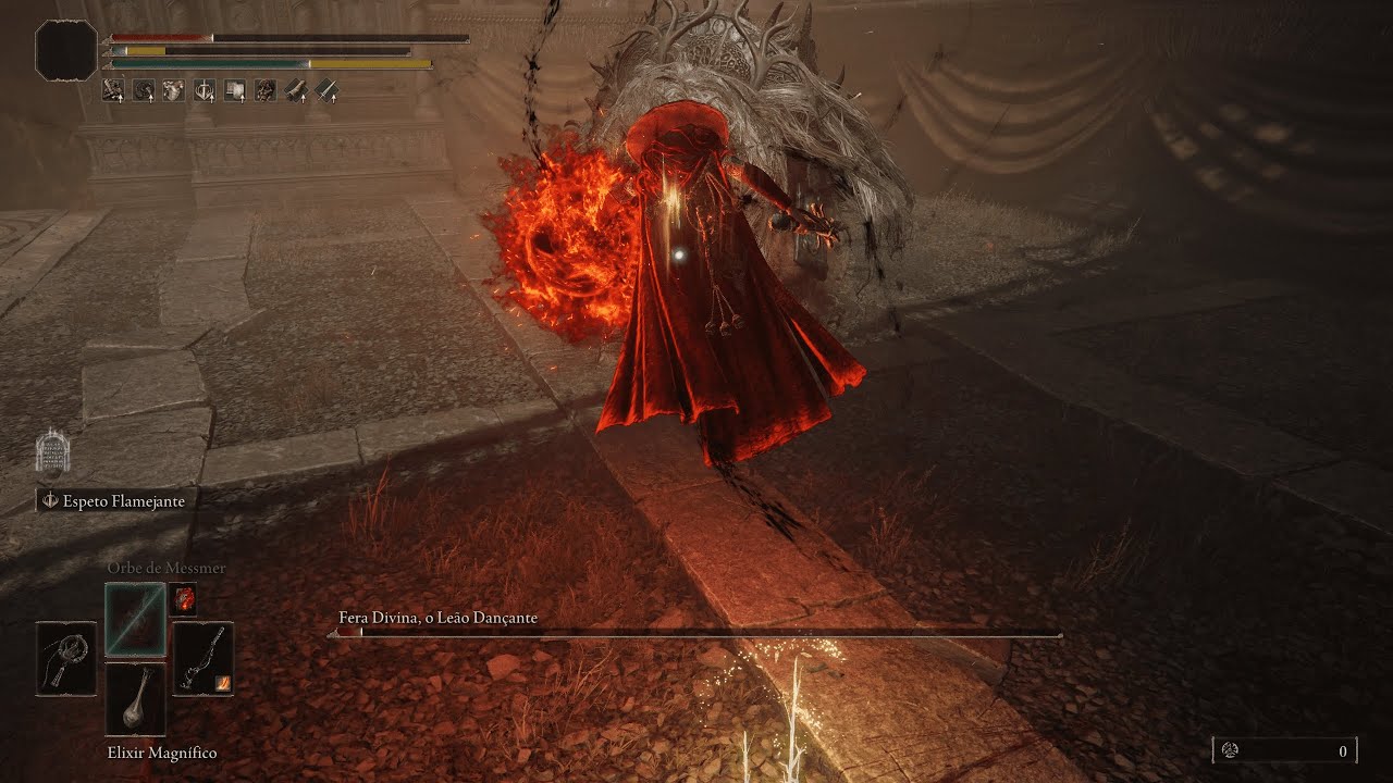 【Elden Ring DLC】 Divine Beast Dancing Lion - Boss Fight (With Messmer ...