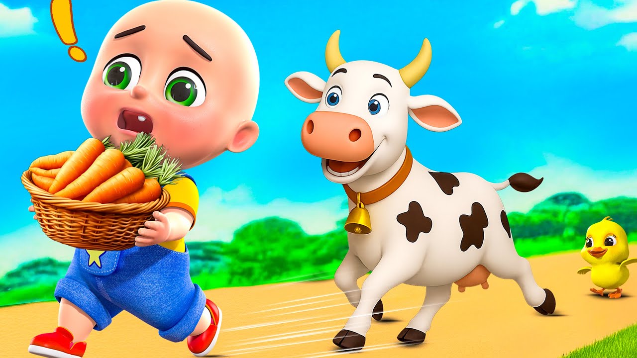 Old Macdonald | Feeding Animals Song +MORE Jugnu kids Nursery Rhymes ...