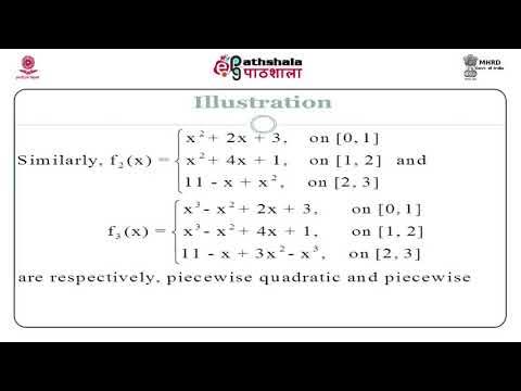 Piecewise polynomial interpolation - YouTube