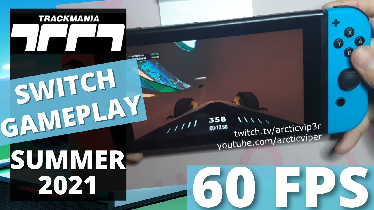 Trackmania Nintendo Switch Gameplay - 60FPS - YouTube