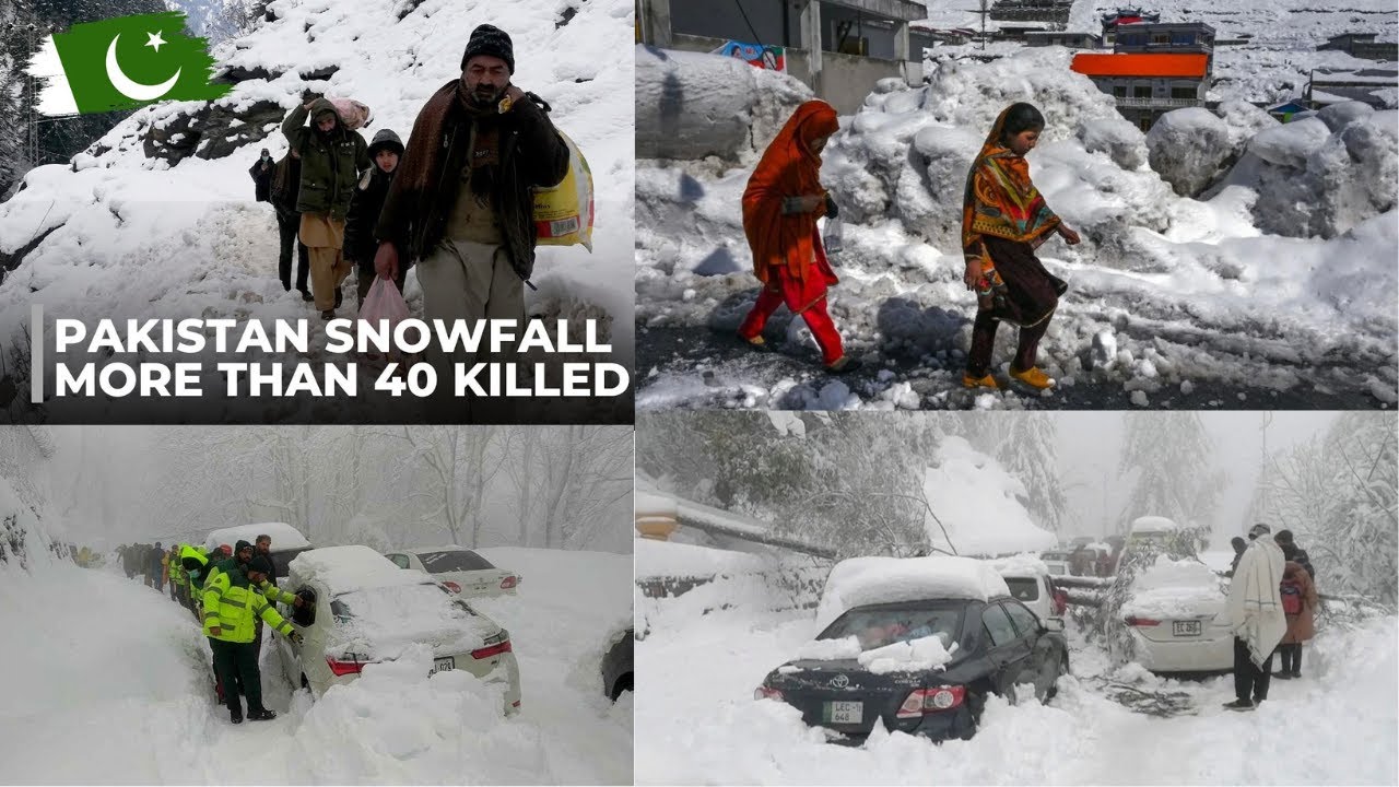 Pakistan | At least 40 Killed In Heavy Snowfall | Khyber Pakhtunkhwa ...
