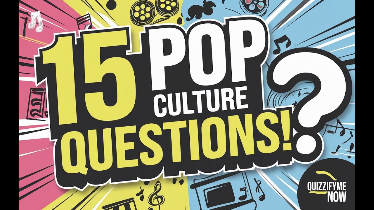 Ultimate Pop Culture Trivia Quiz: Fun Pop Culture Questions and Answers ...