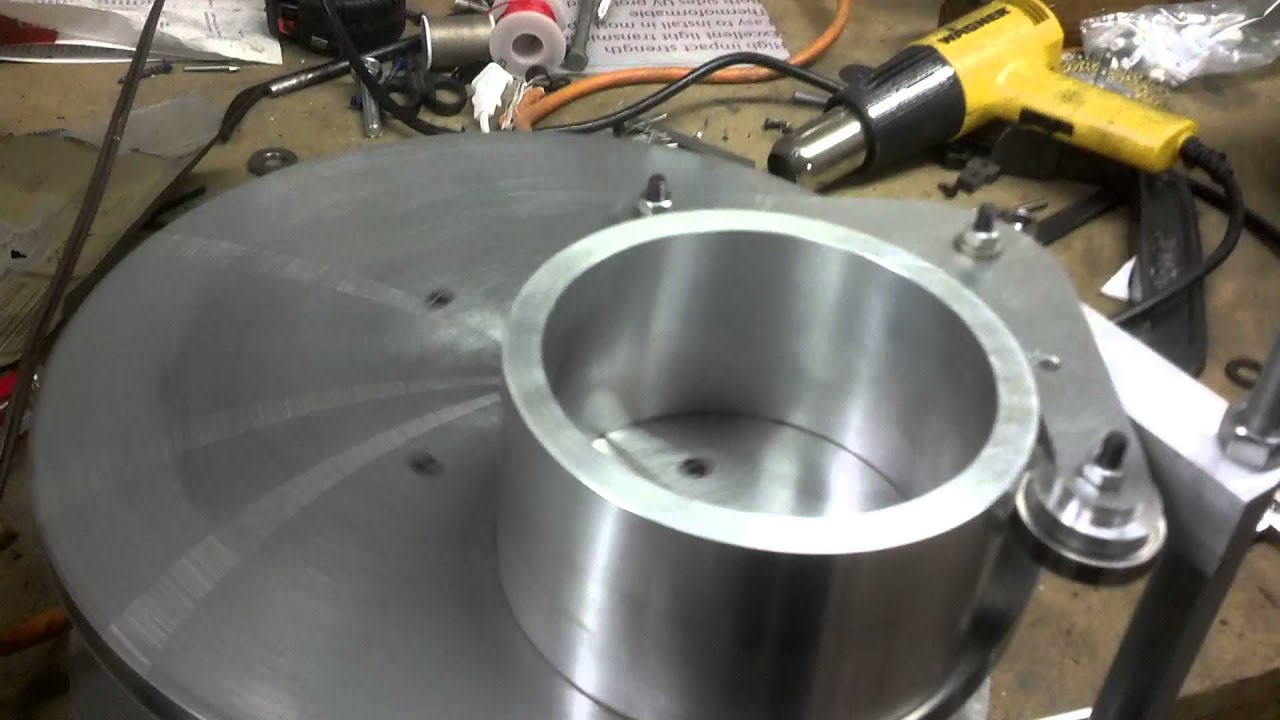 Lapping machine - more tests - YouTube