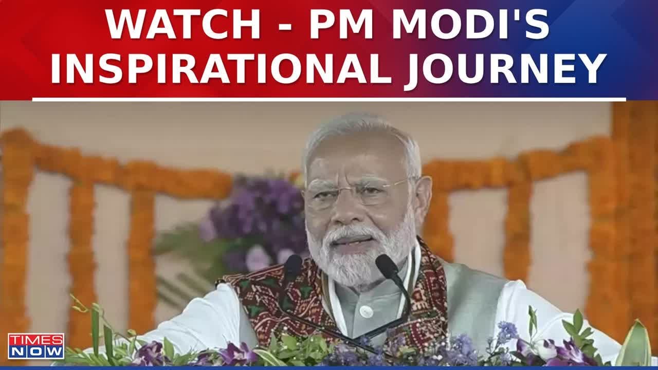 PM Narendra Modi's Inspirational Journey Of Serving Nation | 100 Days ...
