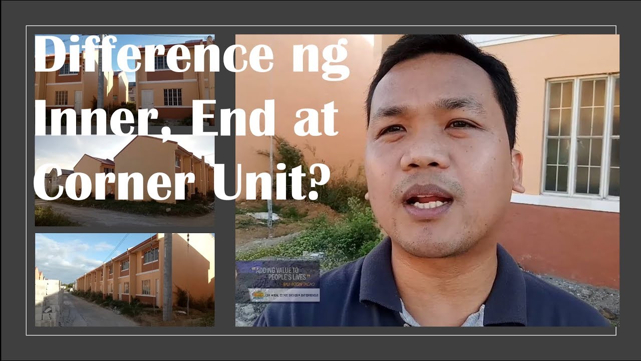 Kaibahan ng Inner Unit, End Unit at Corner unit sa Townhouses | Tips on ...