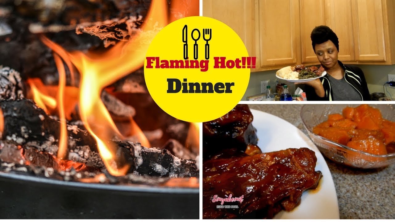 Down South GOODNESS FLAMING HOTTTT Christmas Dinner - YouTube