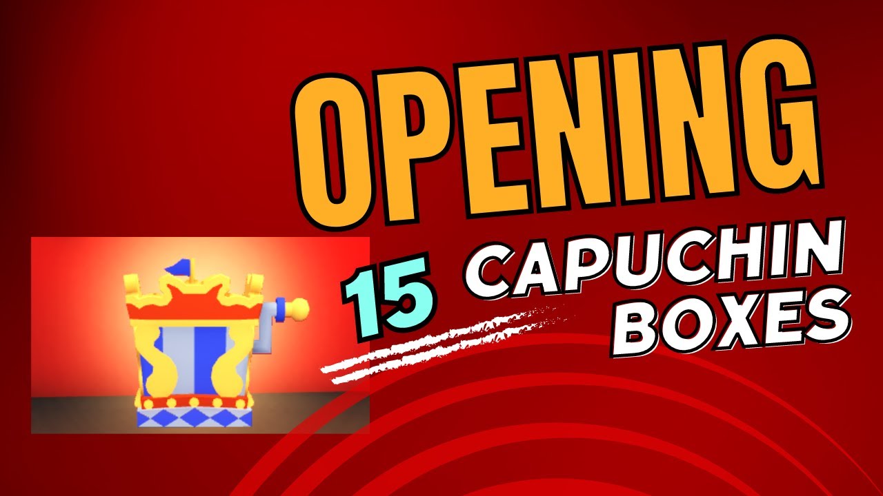 Unboxing 15 Capuchin Monkey Boxes in Adopt Me! Did We Get a Legendary ...
