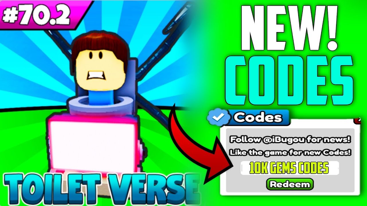*NEW* TOILET VERSE TOWER DEFENSE CODES 2024 - ROBLOX TOILET VERSE TOWER ...