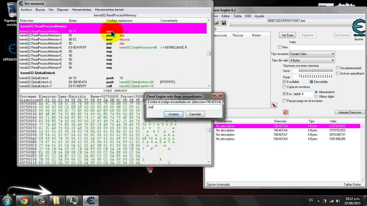 Operation7 Hack | Readprocessmemory - YouTube