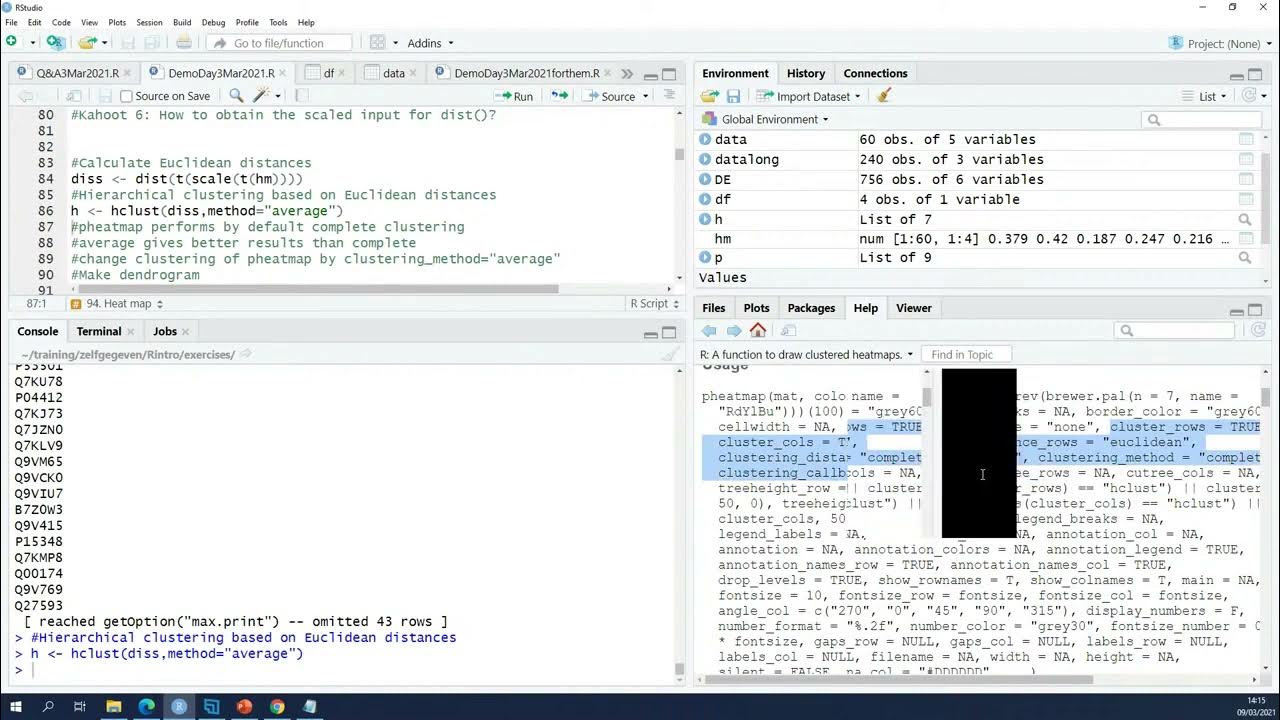 R introduction 132b by VIB Bioinformatics Core - YouTube