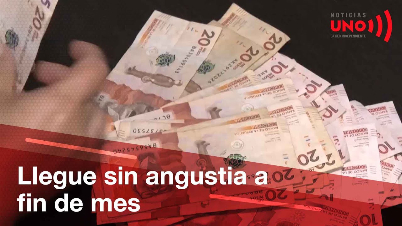 Llegue sin angustia a fin de mes - Bancolombia | Noticias UNO - YouTube