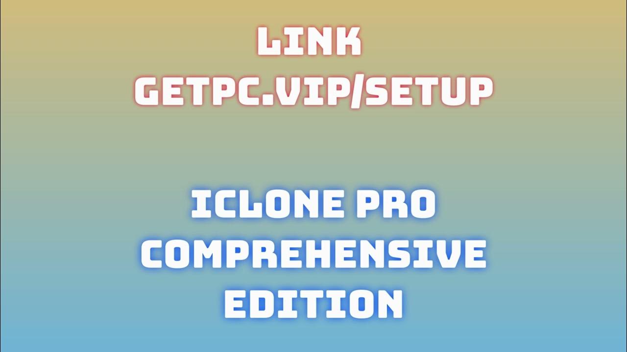🔸iClone Pro🙌 HOW TO INSTALL 💻PC/LAPTOP [TUTORIAL 2024 no charge😎] - YouTube