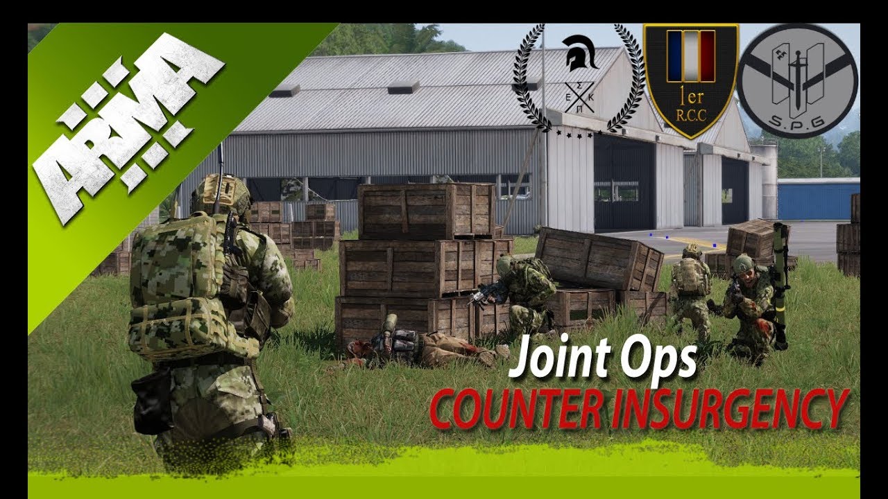 [FR/EN] Arma 3 Joint Ops Coop : "Counter Insurgency" [1erRCC, HMC, SPG ...